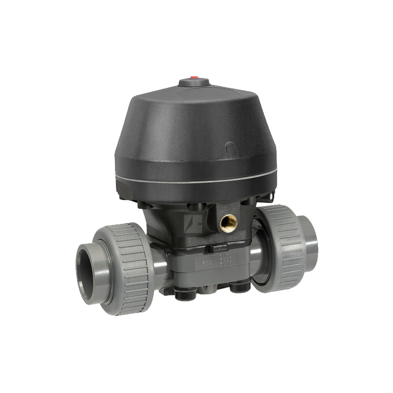 2/2 Way Pneumatic PVC-U Diaphragm Valve | ISME Process Instrument ...